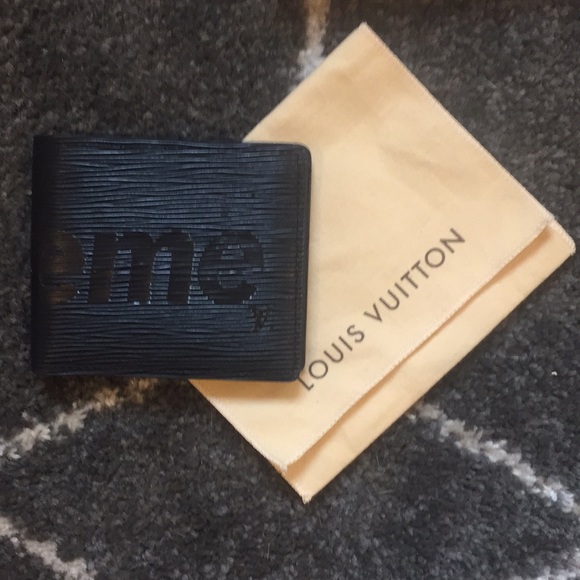 Supreme | Bags | Supreme Louis Vuitton Colab Wallet | Poshmark